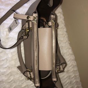 Kate Landry | Bags | Kate Landry Tres Jolie Taupe Purse Nwt | Poshmark